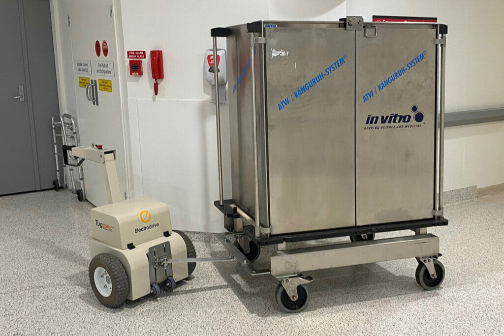 Electrodrive battery powered tug, Tug Compact, 500kg load rating, no ...