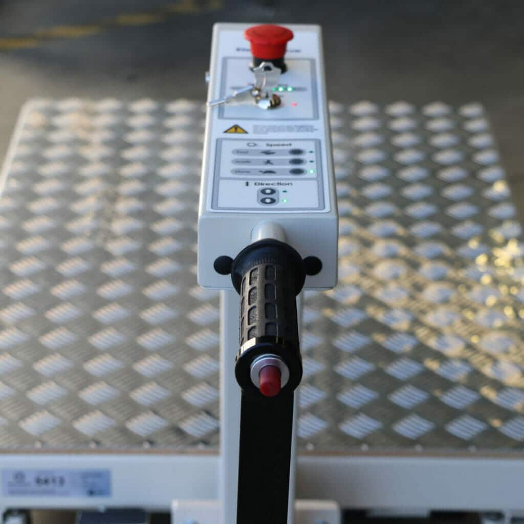 Electrodrive Transpak, battery powered platform trolley, 500kg load ...