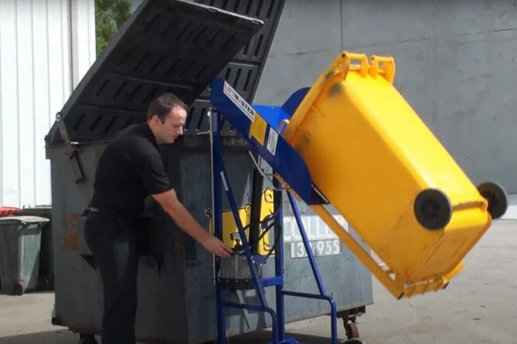 SHS-BLHP, Manual 100Kg load rating - Suits 1500mm high skip bins – Safe ...