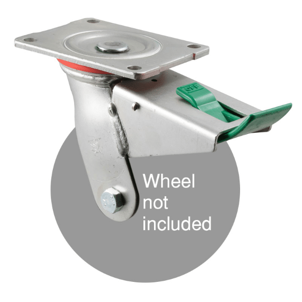 H Series zinc fork with North American (NA) swivel plate & direction ...