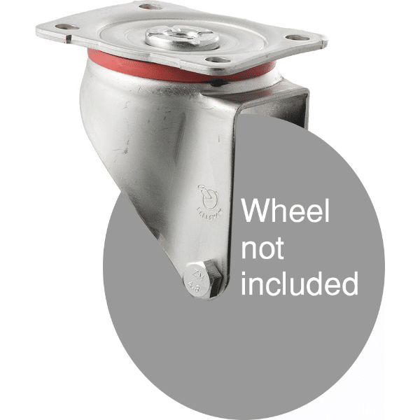 J Series swivel plate zinc fork for a 125mm wheel. – Safe Handling ...