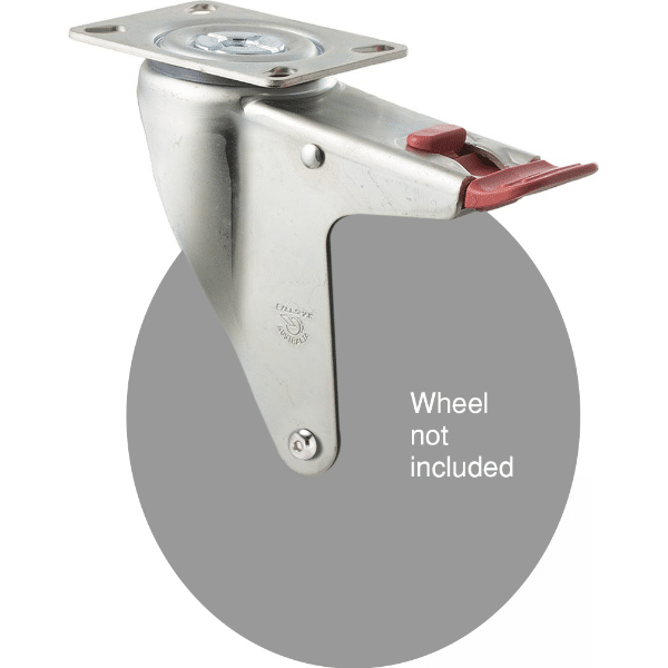 M Series North American (NA) swivel plate zinc fork for a 175mm x 28mm ...