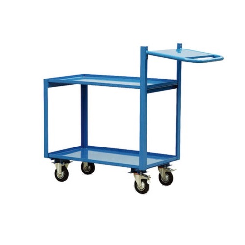 2 Tier Trolley with Writing Shelf- 250kg Capacity- 900x500mm – Safe ...