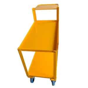 2 Tier Trolley with Writing Shelf- 250kg Capacity- 900x500mm – Safe ...
