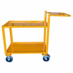 2 Tier Trolley with Writing Shelf- 250kg Capacity- 900x500mm – Safe ...
