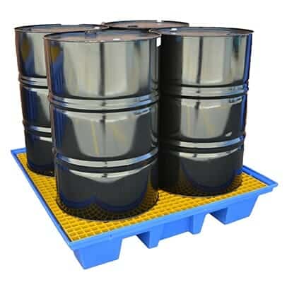 Bunded Pallets / Drum Bunds / Trays / Wash Mats – Safe Handling Solutions