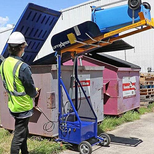 Full Swing Bin Lifters – Safe Handling Solutions