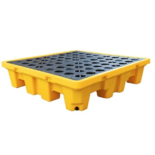 2 And 4 Drum Bunded Pallets – Safe Handling Solutions