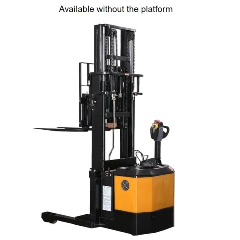 FULL ELECTRIC WALKIE REACH STACKER- 1500KG CAPACITY / 5.5M LIFT – Safe ...