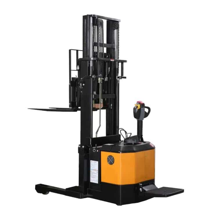 FULL ELECTRIC WALKIE REACH STACKER- 1500KG CAPACITY / 5.5M LIFT – Safe ...