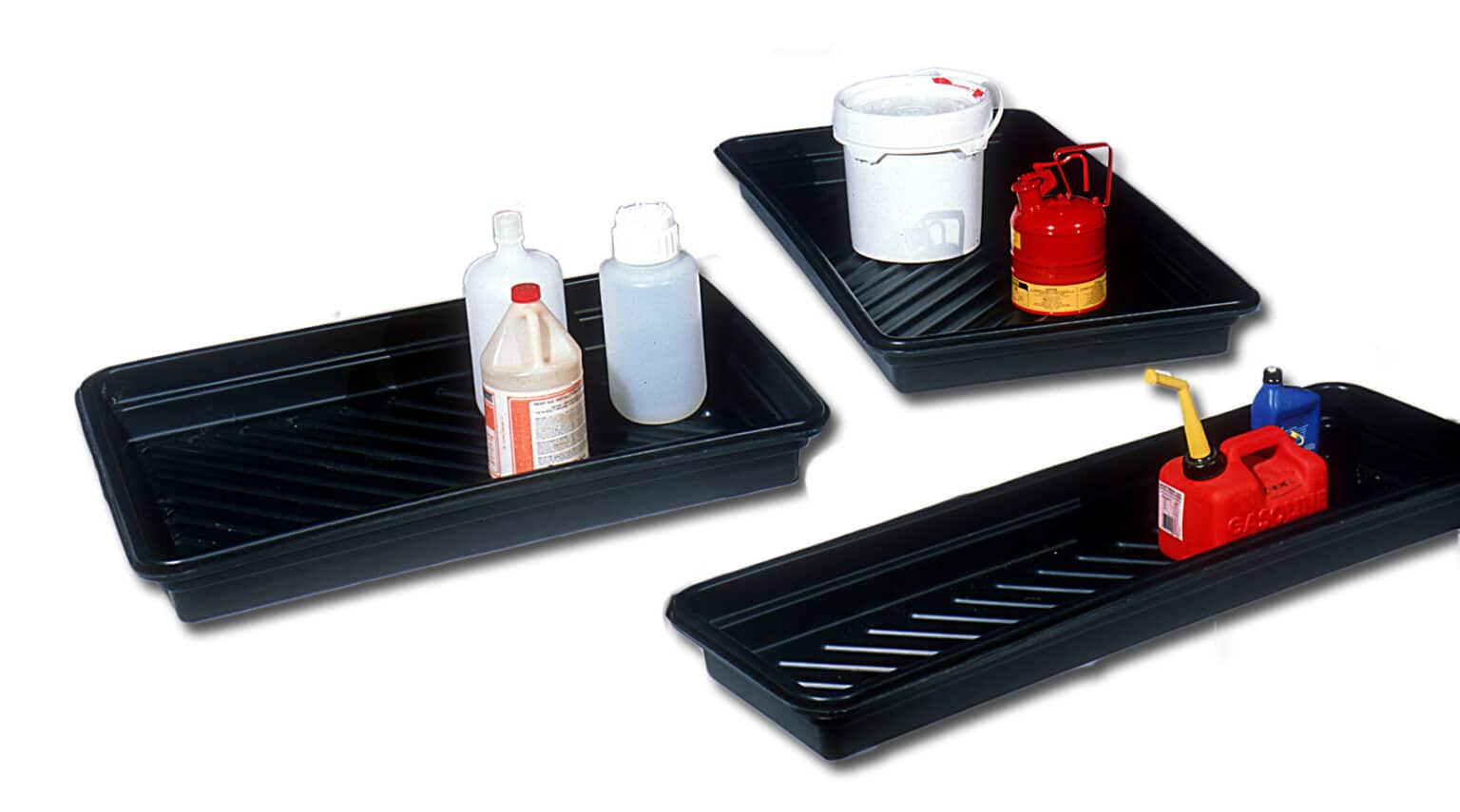 Ultra - Spill Trays Utility Heavy Duty LLDPE (1.3mL x 0.4mW x 125mmH ...
